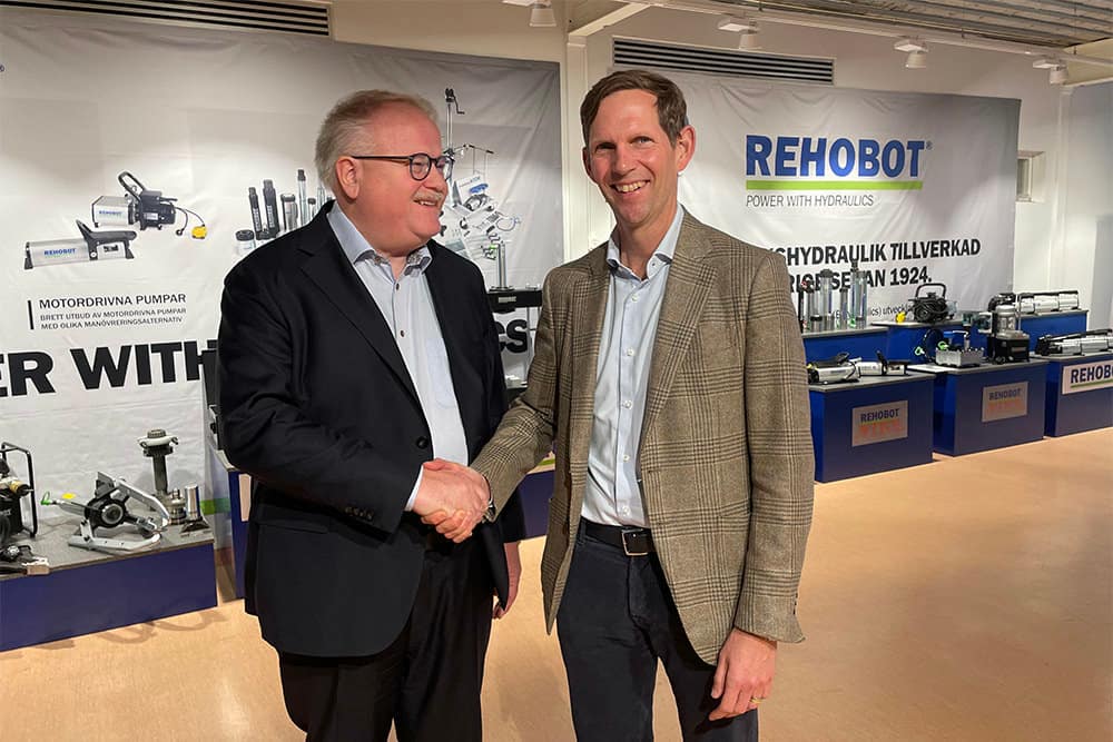 Rehobot-koncernen förvärvas av J2L - Rehobot Hydraulics